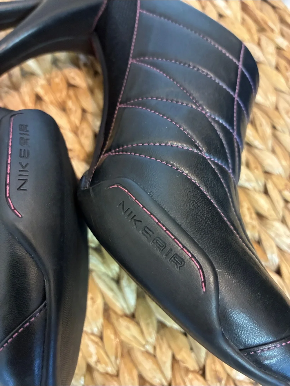 Cole Haan | Shoes | Cole Haan Black Quilted Leather Stiletto Mules ...